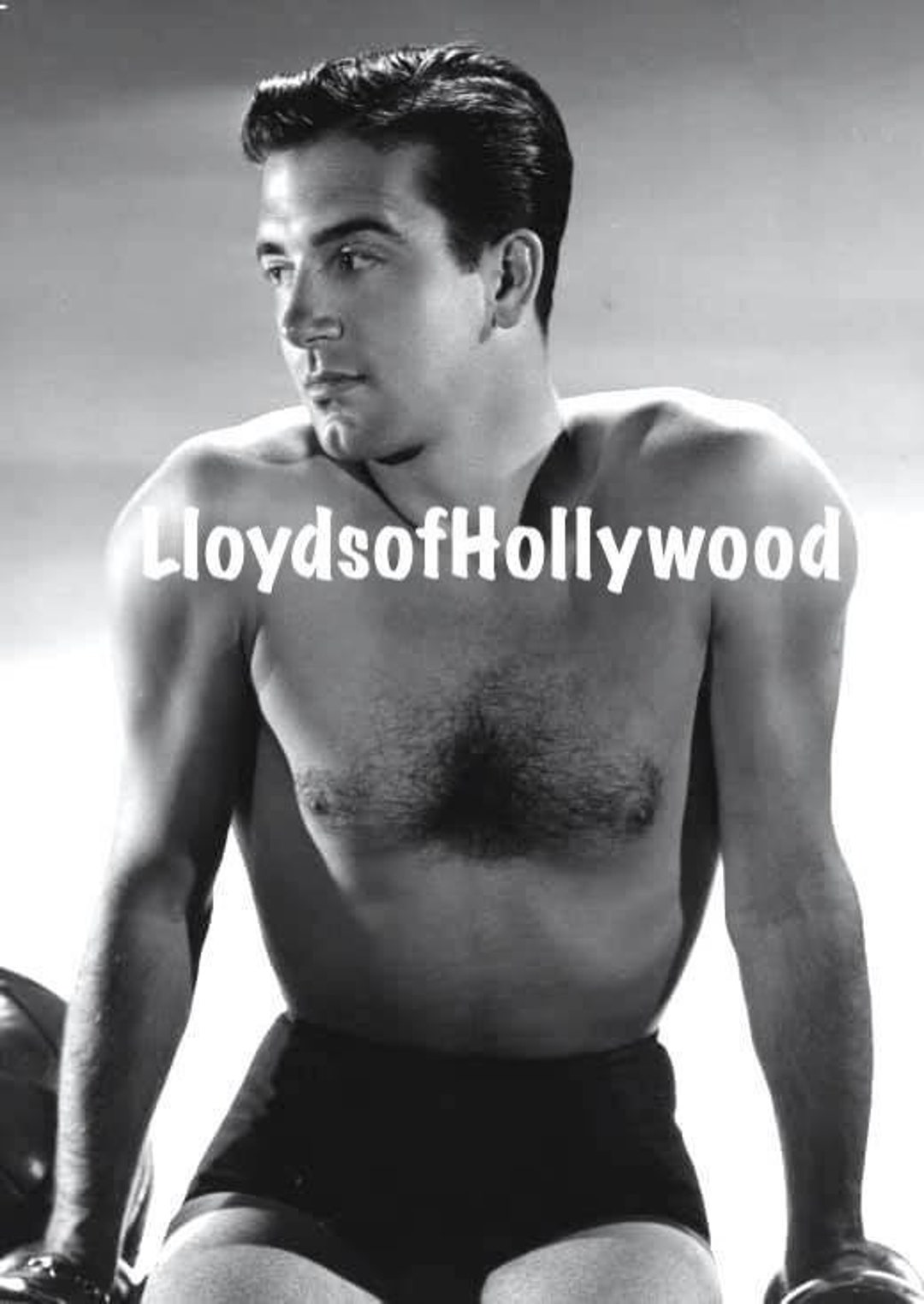 John Payne Handsome Actor Played Kid Galahad Athletic Pose Studio ...