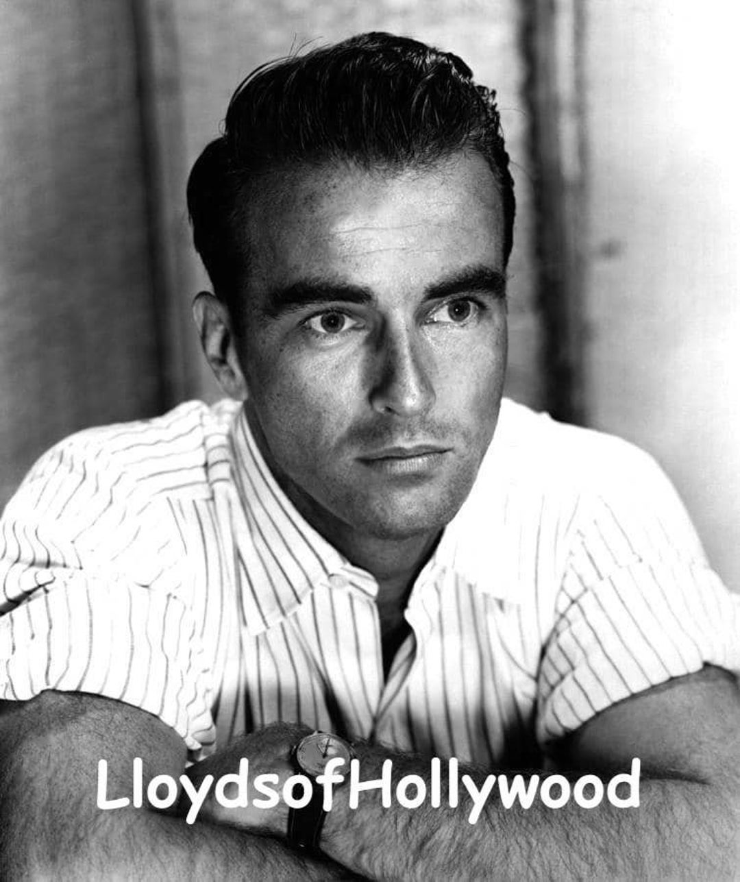 Montgomery Clift Handsome Hollywood Actor Mid-century Studio Photograph ...