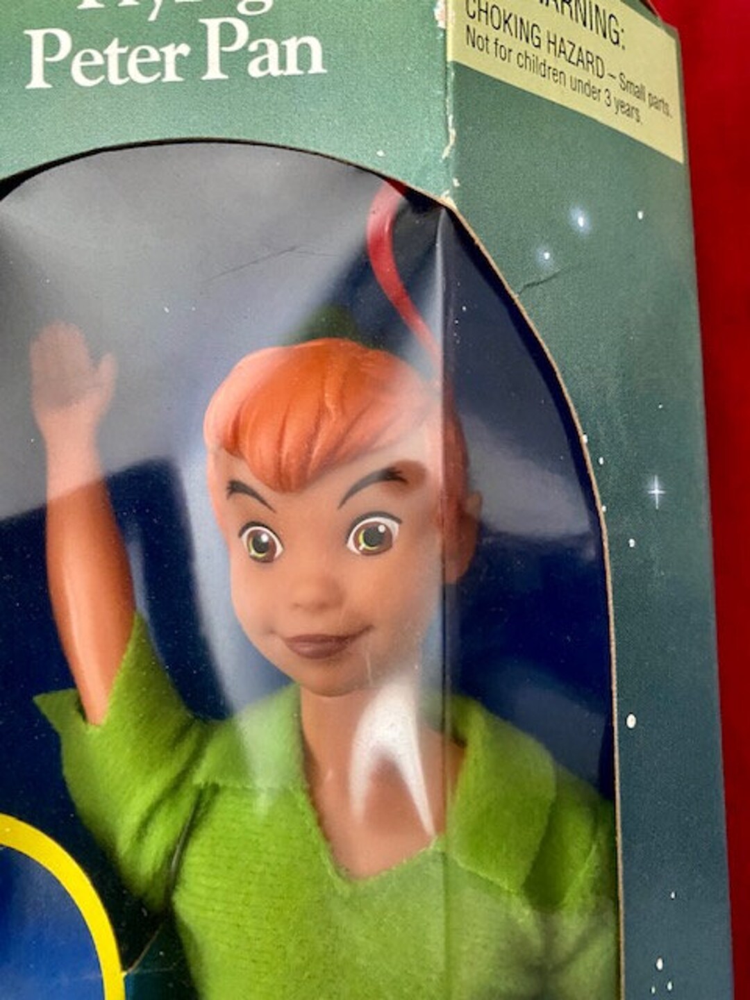 Peter Pan Mattel Walt Disney Flying Doll New Retired Fashon Doll Figure ...