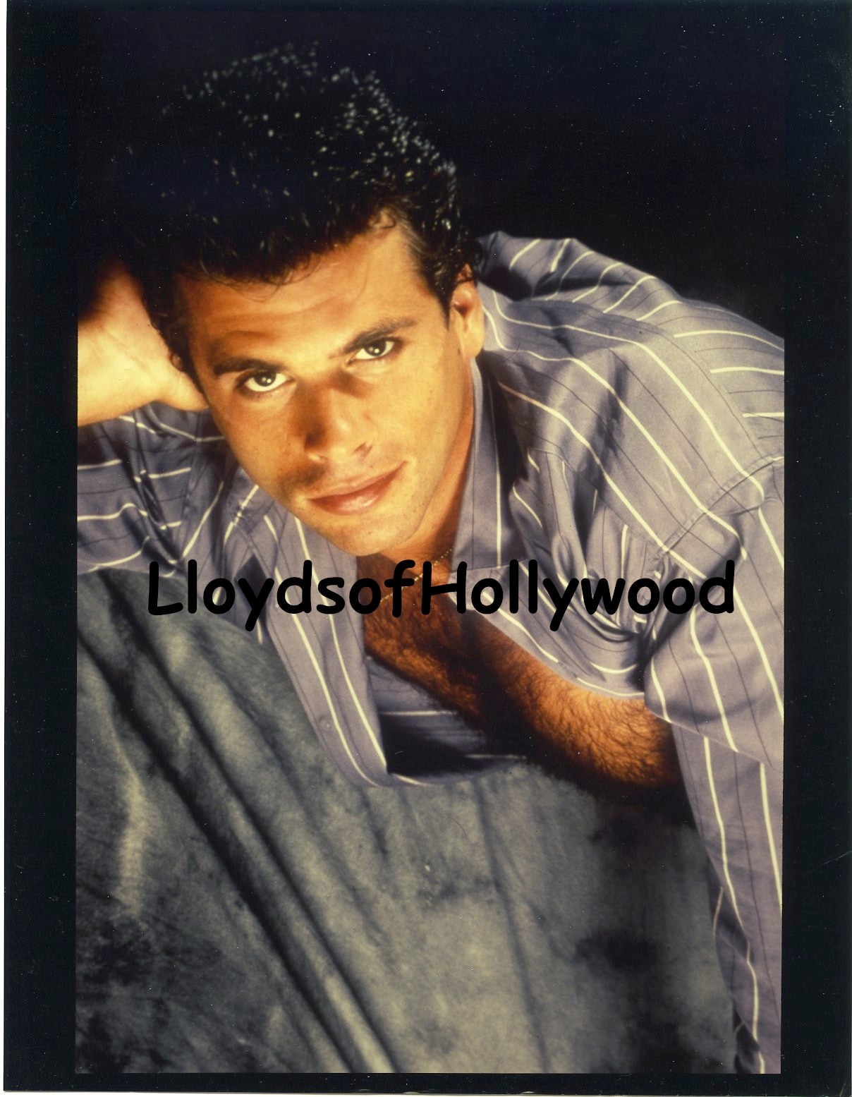 Lorenzo Lamas Hairy Chest Beefcake Hunk Photograph - Etsy New Zealand