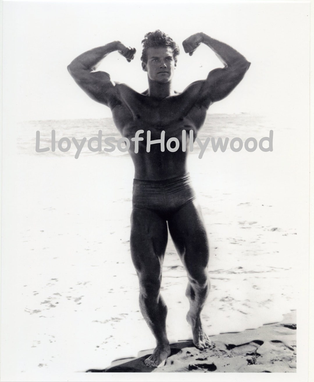 Steve Reeves Bodybuilder Mr America Hunk at Strutters Beach Beefcake ...
