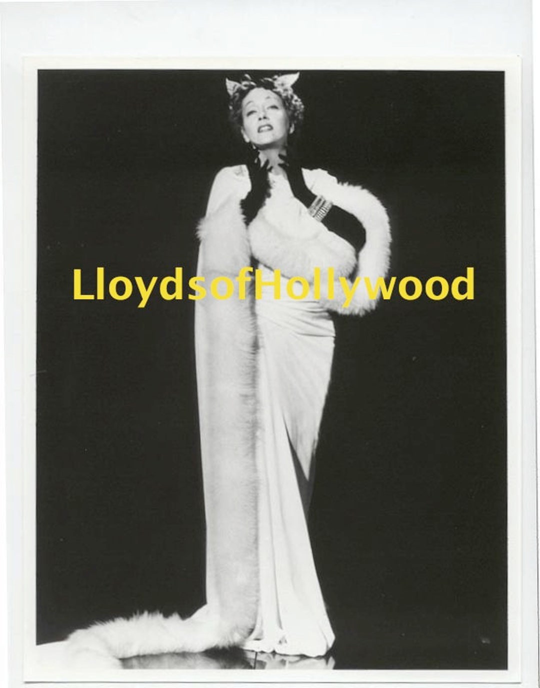 Gloria Swanson as Norma Desmond Wearing Edith Head Sunset Blvd ...