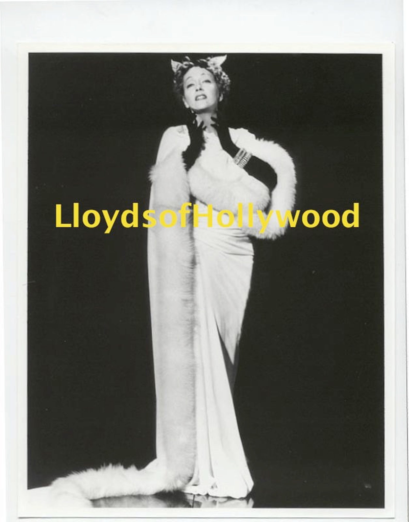 Gloria Swanson as Norma Desmond Wearing Edith Head Sunset Blvd ...