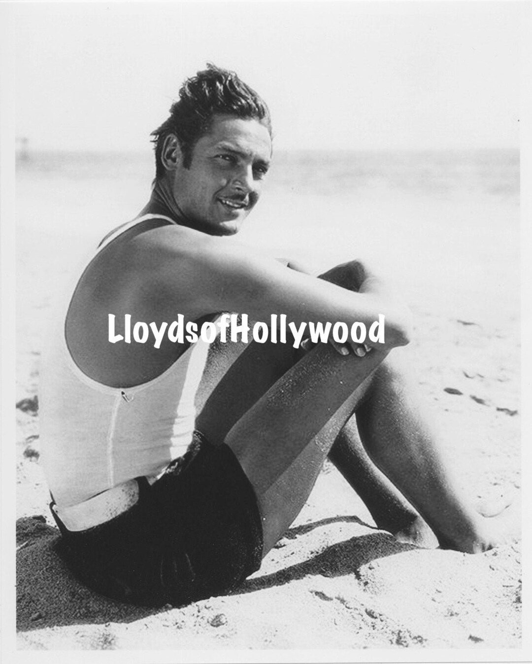 Charles Farrell Handsome Hollywood Silent Film Star at the Beach ...