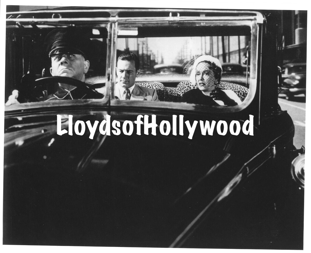Gloria Swanson William Holden Eric Von Stroheim Sunset Boulevard en ...