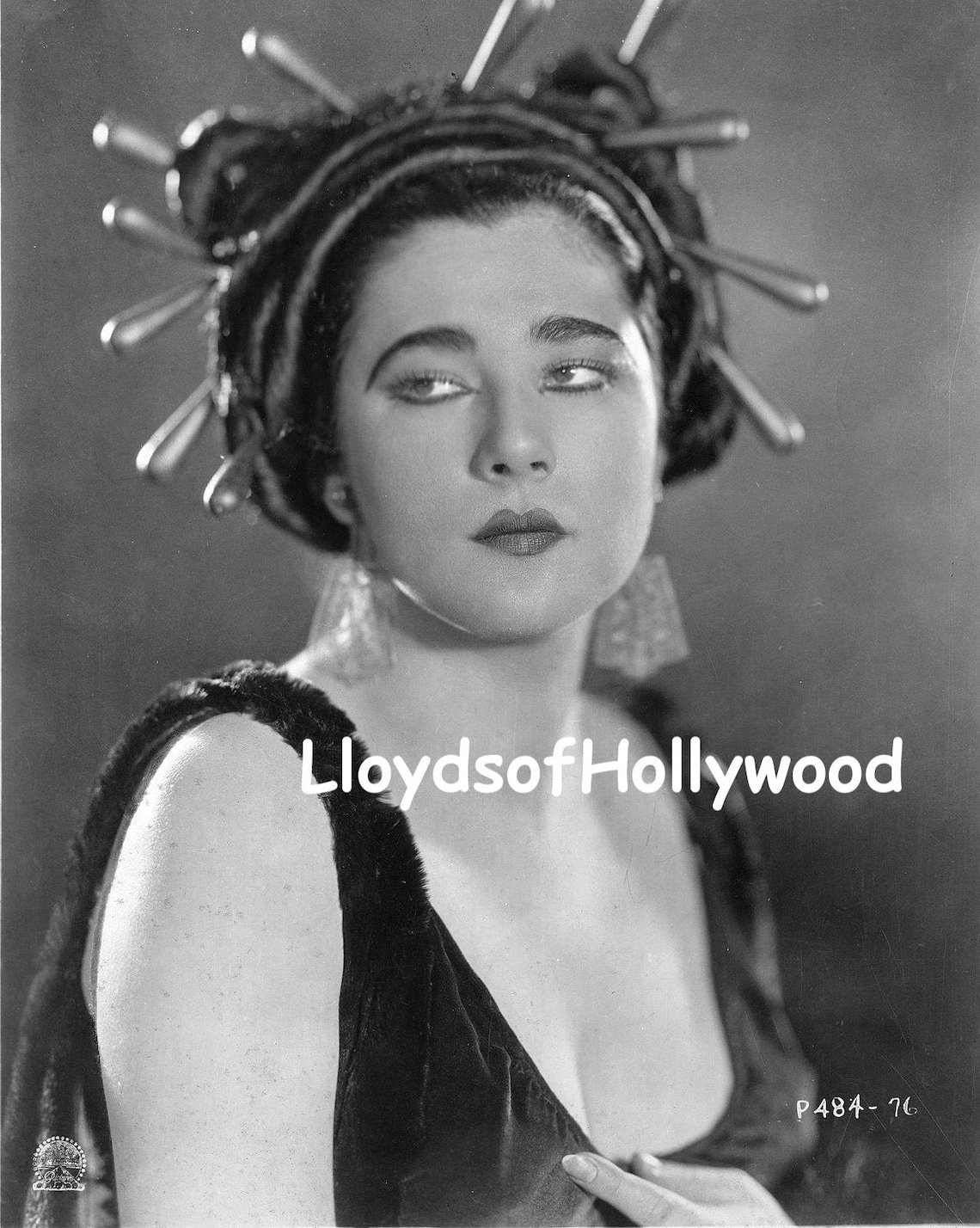 Nita Naldi Silent Film Favorite Actress Movie Star Vamp Photograph 1924 ...
