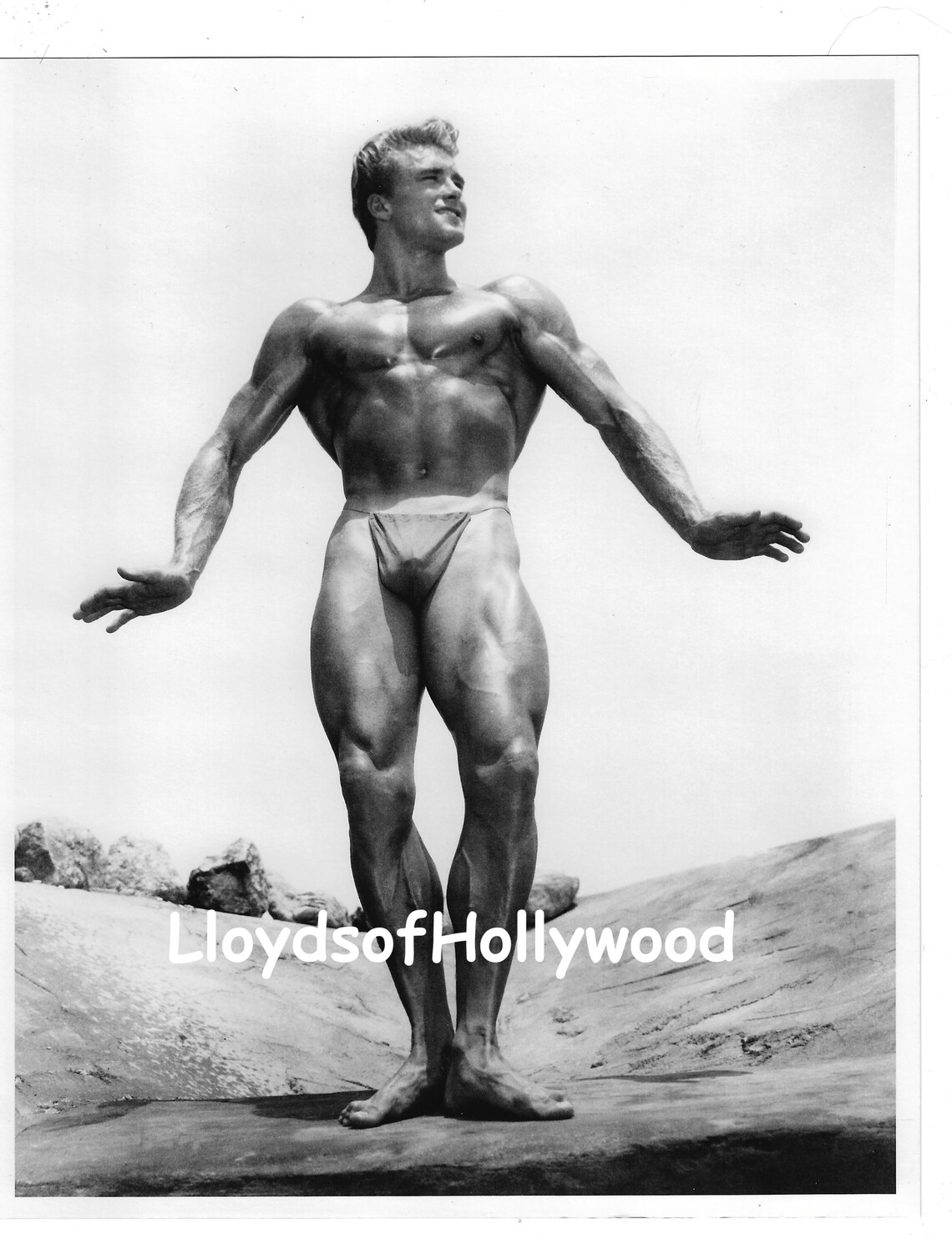 Ed Fury Handsome Actor Bodybuilder Physique Model Mid Century Classic