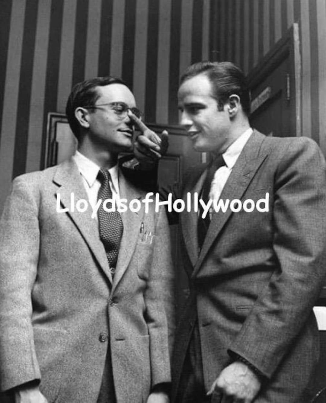 Marlon Brando Oscar Winning Actor Wally Cox Actor Comedian Life Long ...