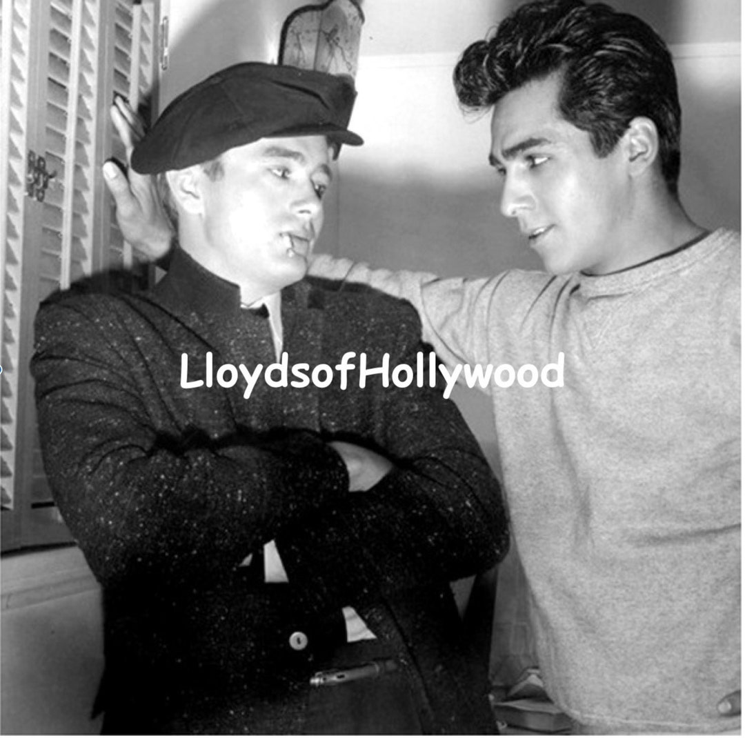 Perry Lopez James Dean Handsome Actors Private Conversation Close ...