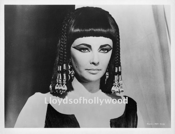Elizabeth Taylor Cleopatra on Set Photograph 1963 | Etsy