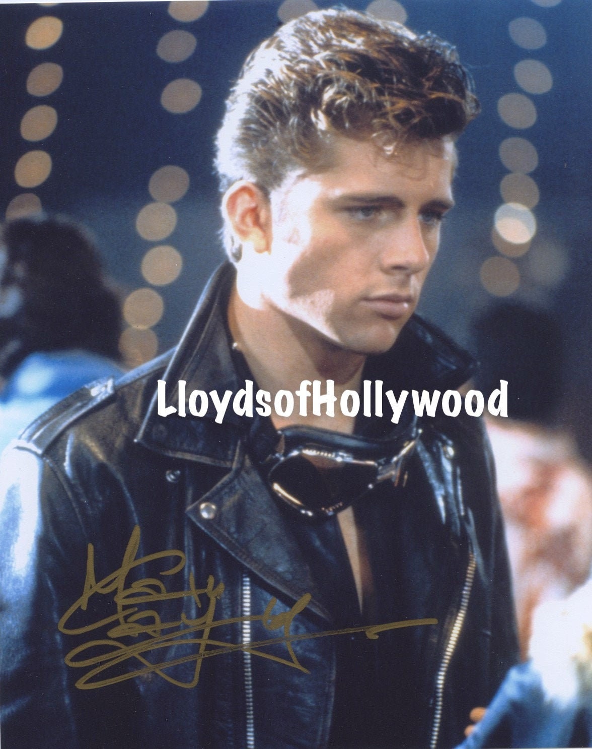 Maxwell Caulfield Handsome Actor Hand Signed Autograph Grease 2 ...