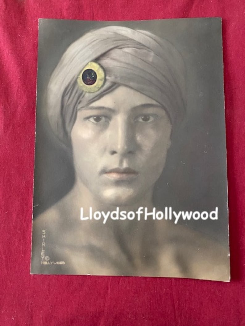 Rudolph Valentino Actor Dancer Silent Film Star Matinee Idol - Etsy