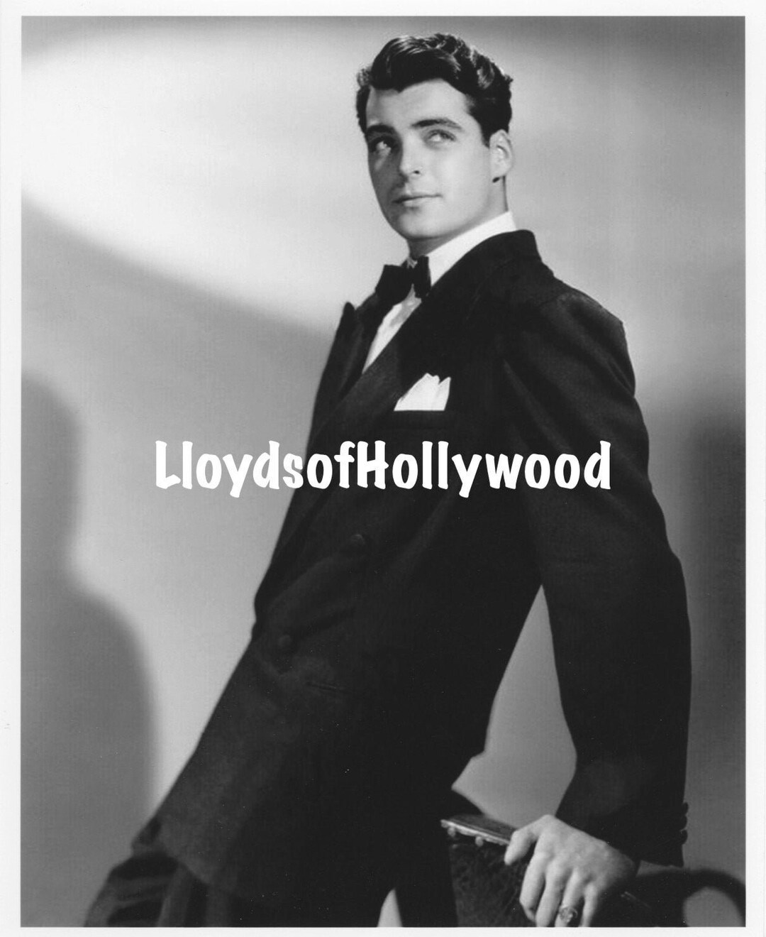 Rory Calhoun Handsome Hunk in Black Tie Photograph 1944 - Etsy