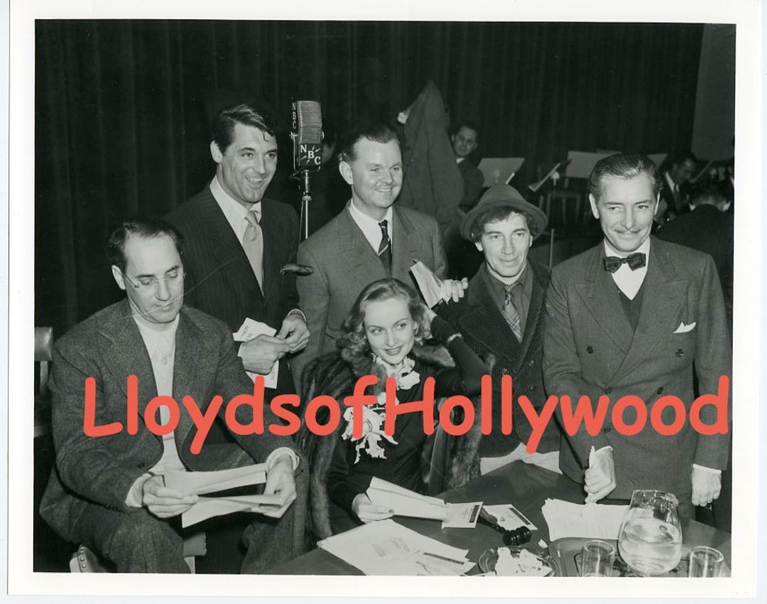 Chico & Groucho Marx Cary Grant Lawrence Talbot Carole Lombard Ronald ...