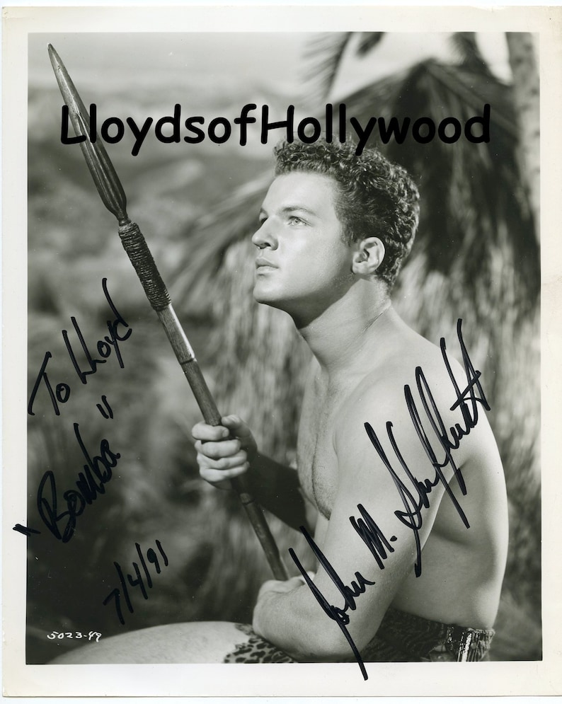 Johnny Sheffield Autograph Hand Signed Bomba Original Vintage - Etsy