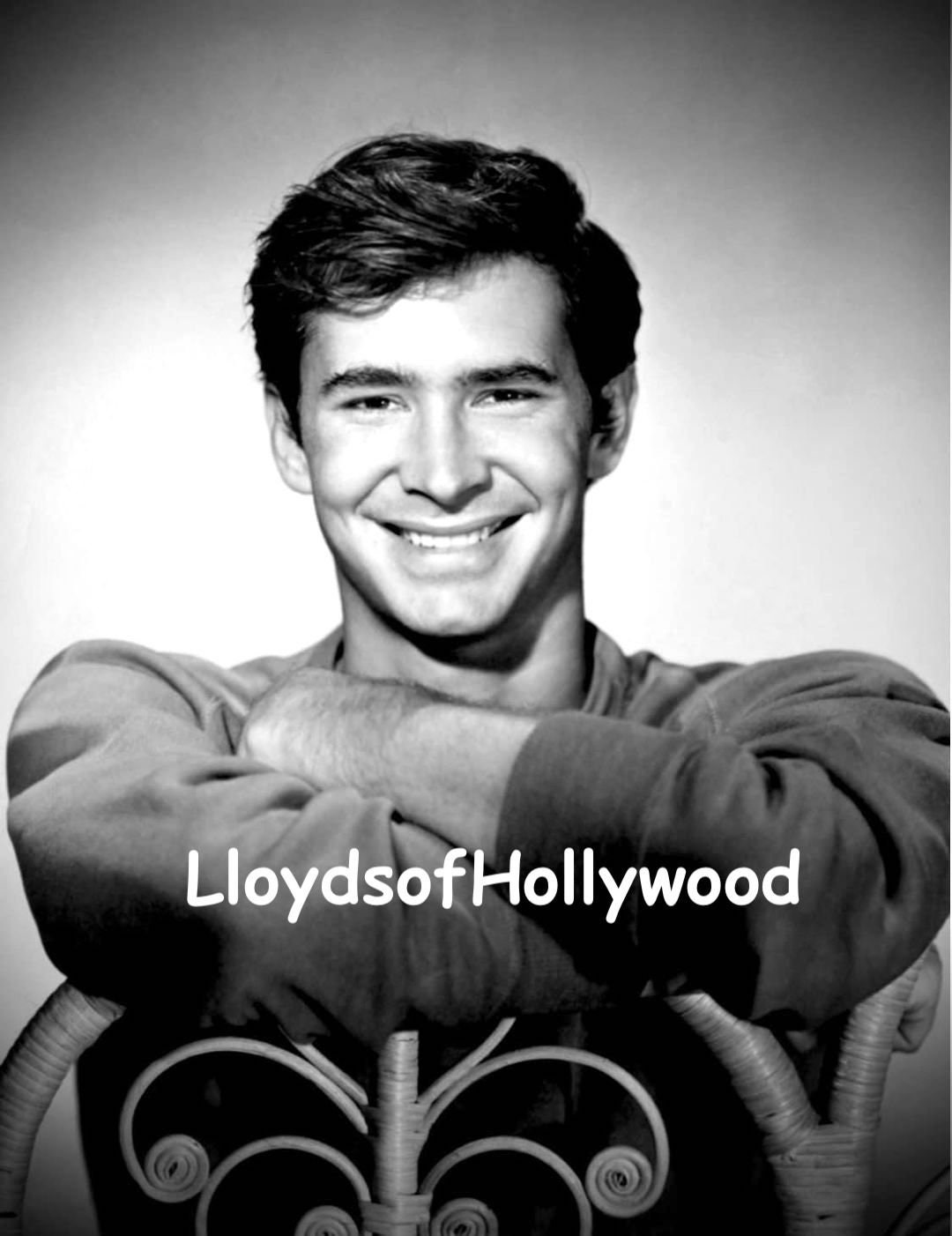 Anthony Tony Perkins Handsome Hollywood Actor Hunk Mid-century Studio ...