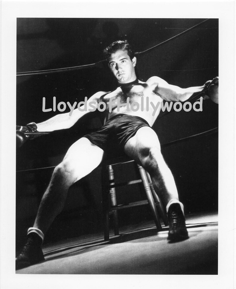 John Payne Kid Galahad Boxing Hunk in Trunks Beefcake Photograph 1939 ...