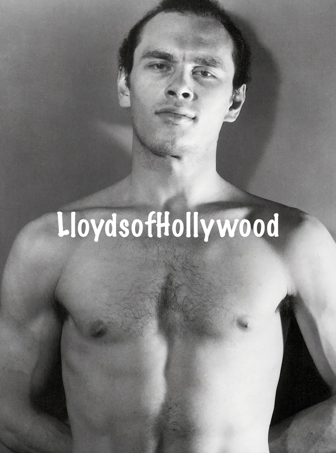 Yul Brynner Pre Hollywood Handsome Russian Born Actor Hairy Chest and ...
