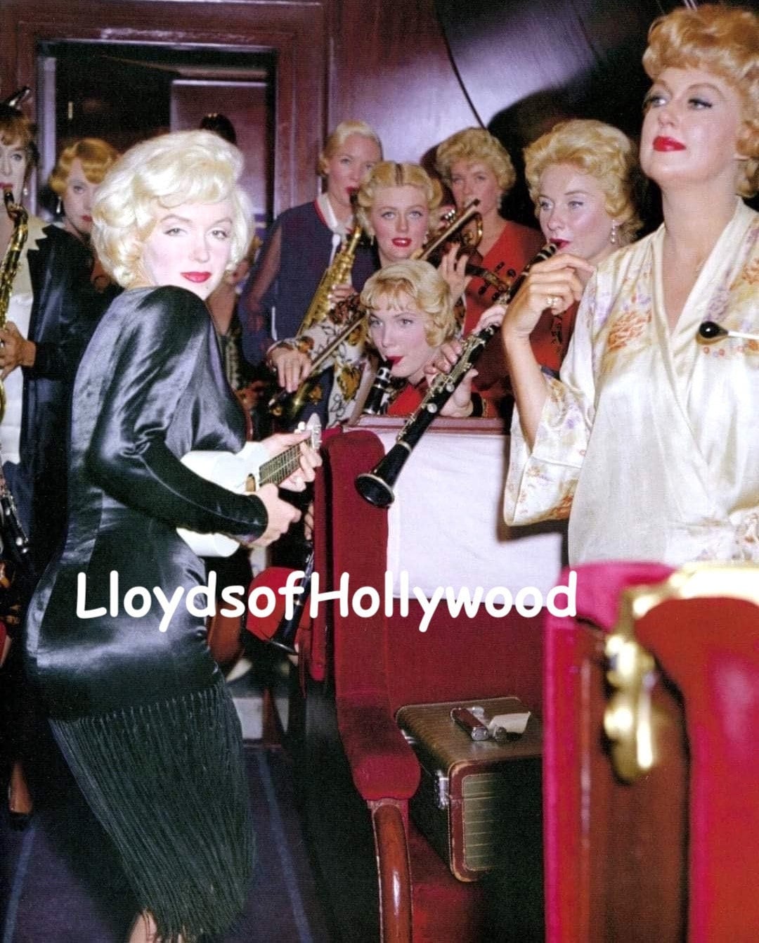 Marilyn Monroe Sings Running Wild With Sweet Sue's All Girl Band on ...