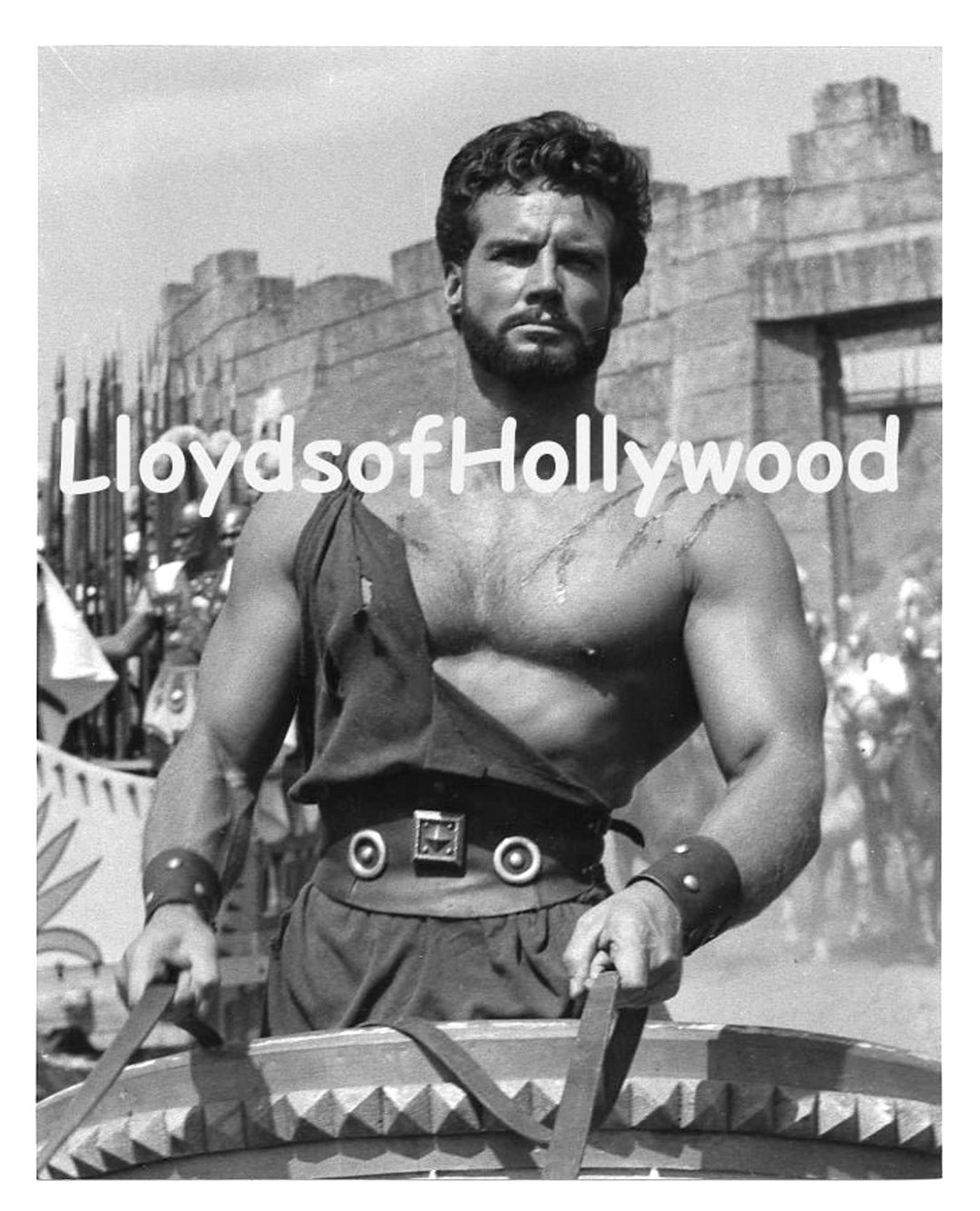 Steve Reeves Handsome Muscular Actor Bodybuilder Physique Legend Played ...