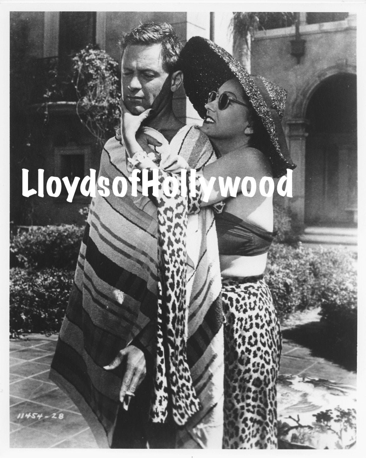 Gloria Swanson William Holden Sunset Blvd Pool Scene - Etsy UK