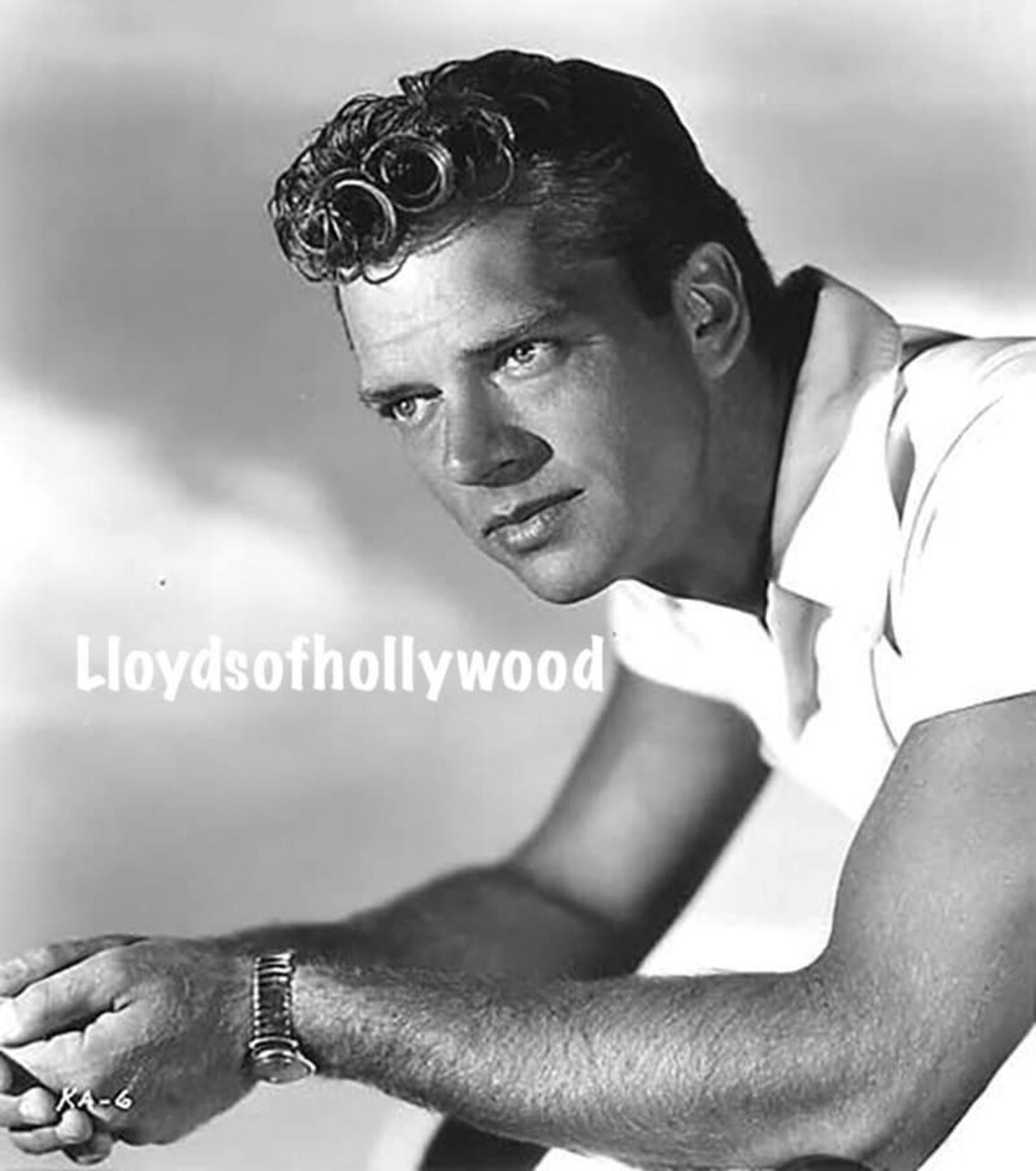 Keith Andes Handsome Hollywood Actor Studio Photograph 1952 - Etsy
