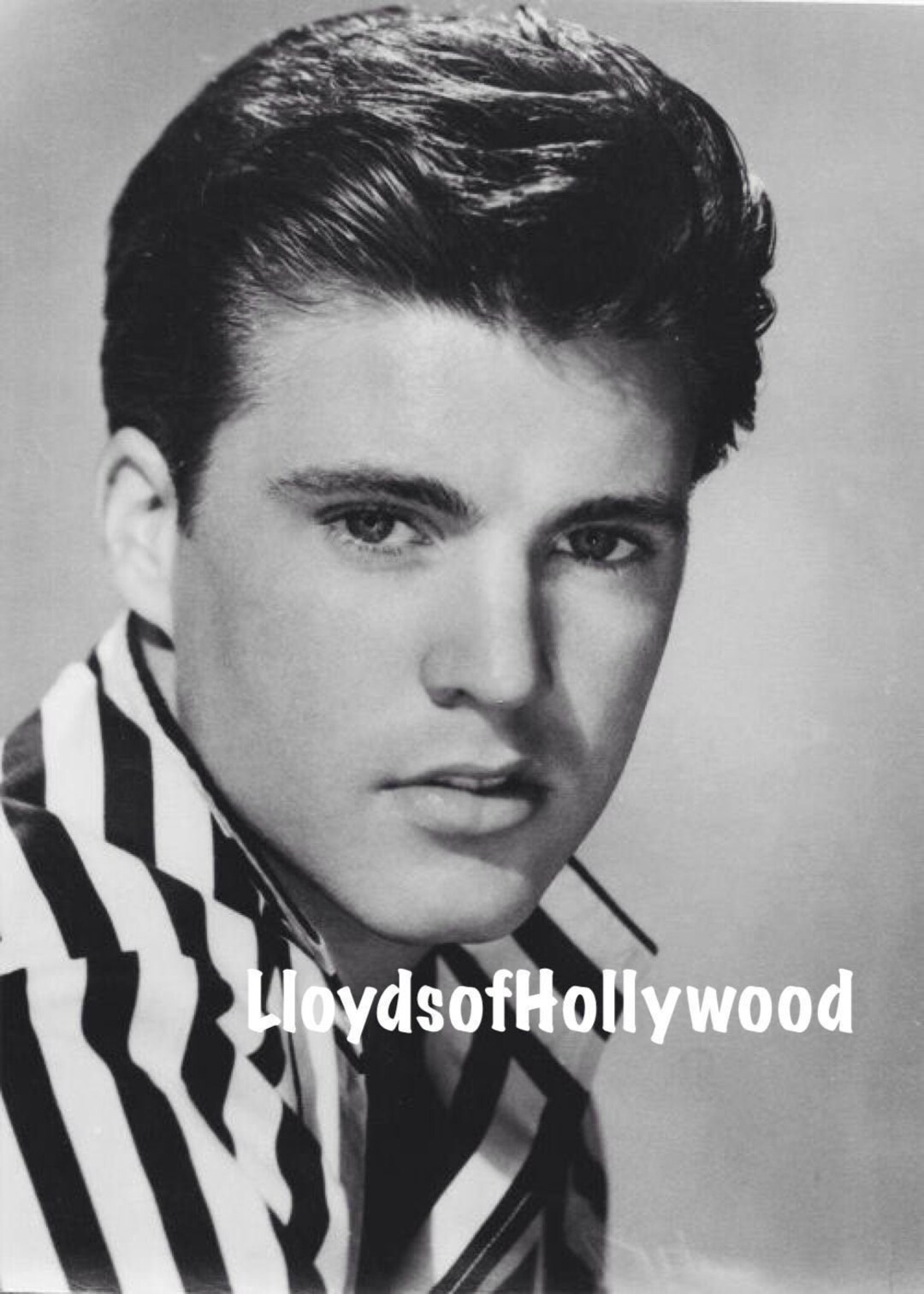 Ricky Nelson Handsome Hollywood Actor Singer Teenage Heartthrob TV Star ...