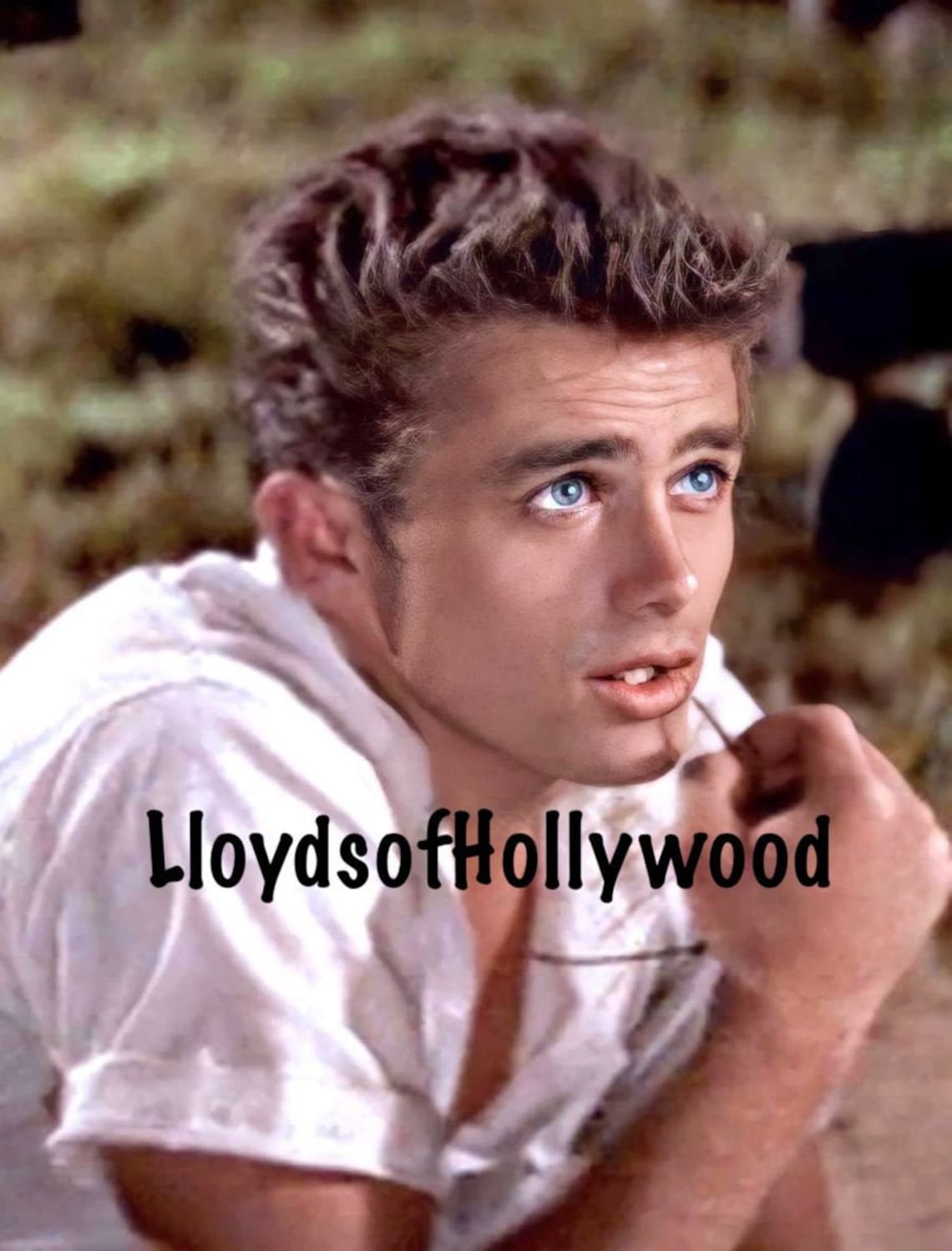 James Dean Handsome Hollywood Legend East of Eden Blue Eyes Photograph ...