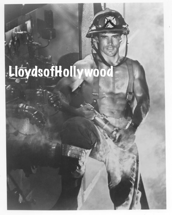 Zwart Wit Brandweerman Foto's