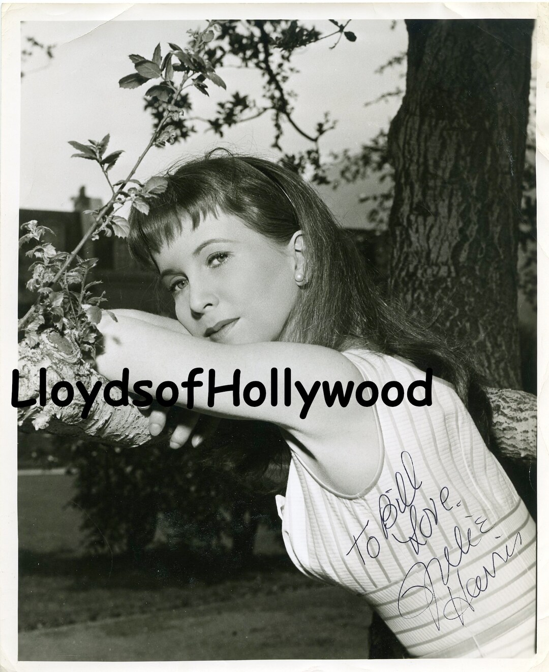 Julie Harris Autograph Hand Signed East of Eden Original Bert Six ...