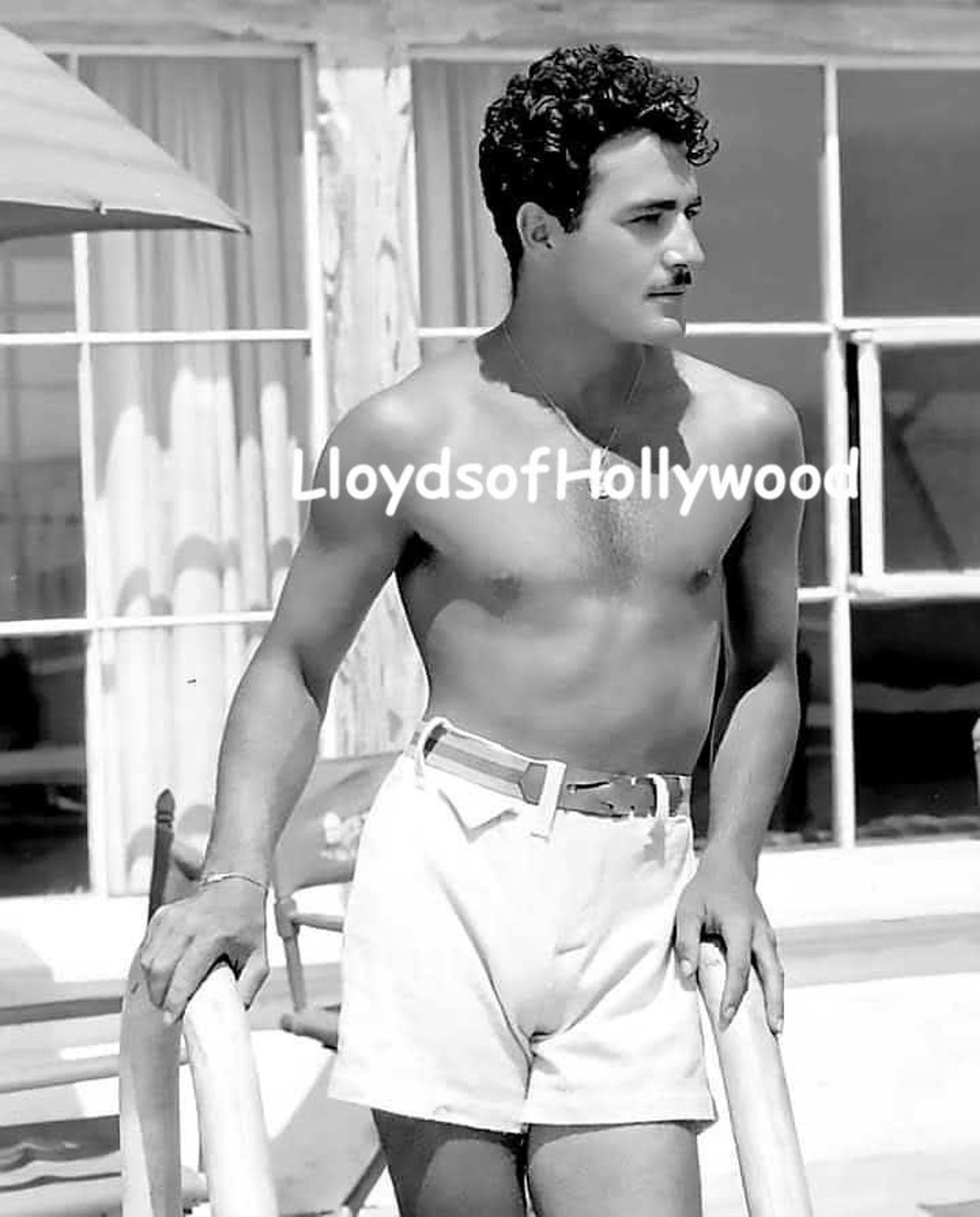 Gilbert Roland Handsome Hollywood Actor Hunk Silent Film Star Athletic Candid Photograph 1926 - Etsy