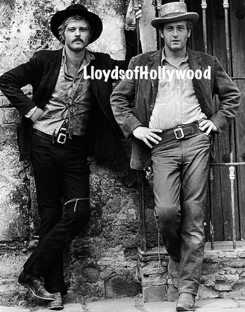 Paul Newman Robert Redford Handsome Actors Play Famous Outlaws Butch ...