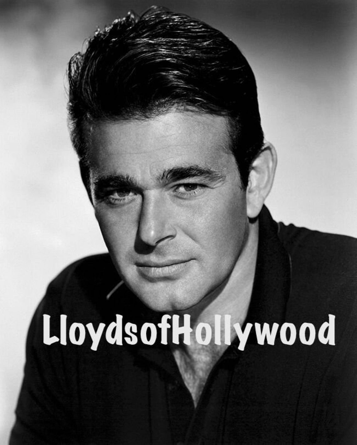 Stuart Whitman Handsome Hollywood Actor Studio Portrait Photograph 1940 ...