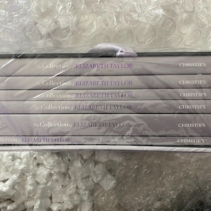 Christie's Collection of Elizabeth Taylor Auction Catalog Box Set of ...