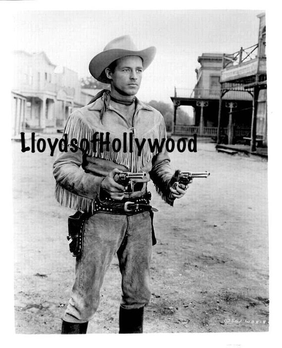 Guy Madison Cowboy Wild Bill Hickok TV Western Hero Photograph | Etsy