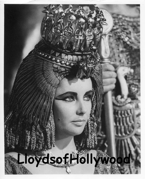 Elizabeth Taylor Queen Cleopatra Close up Photograph 1963 | Etsy