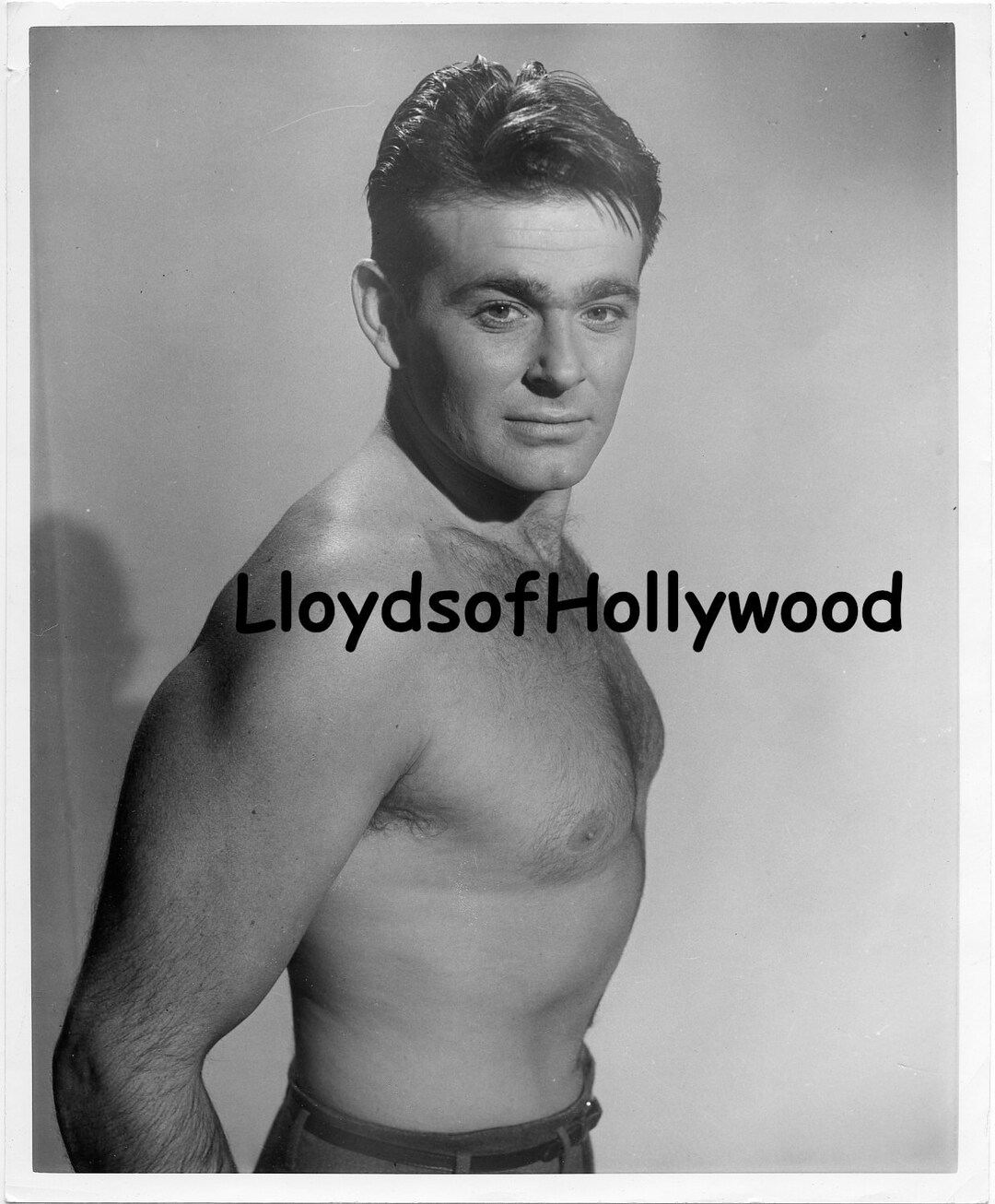 Stuart Whitman Handsome Hollywood Actor Johnny Trouble Unique Studio ...
