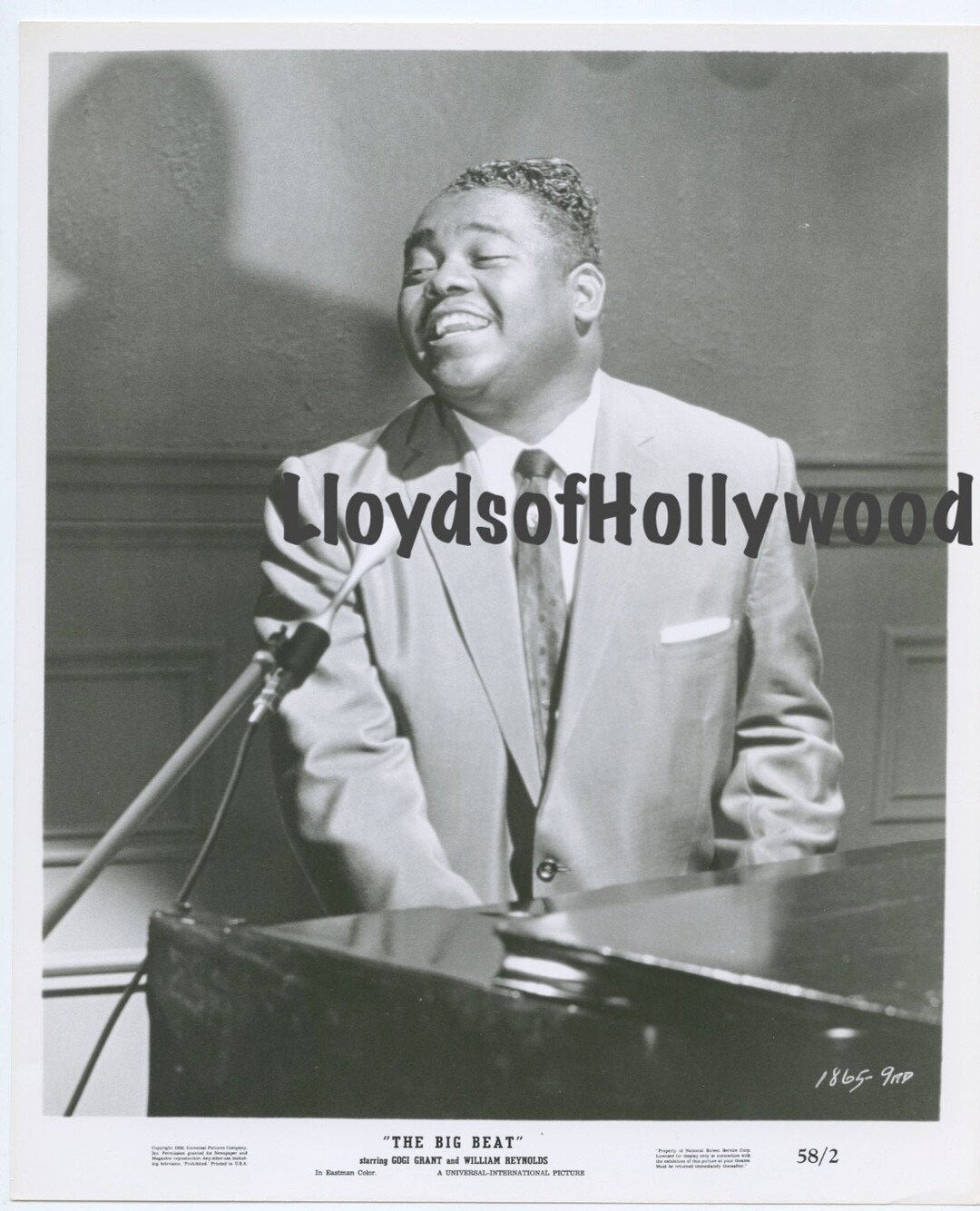 Fats Domino Singer Song Writer Legend the Big Beat Black History ...