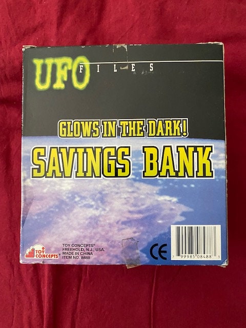 UFO X Files Gray Alien Head Plastic Extra Terrestrial Coin - Etsy