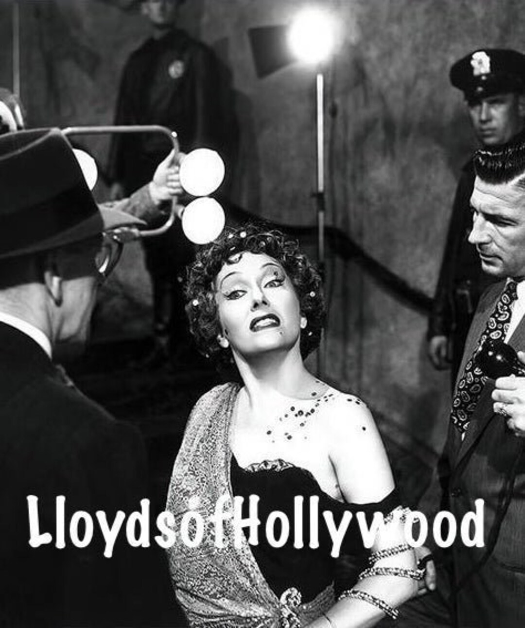 Gloria Swanson Wearing Edith Head as Norma Desmond Ready for My Close ...