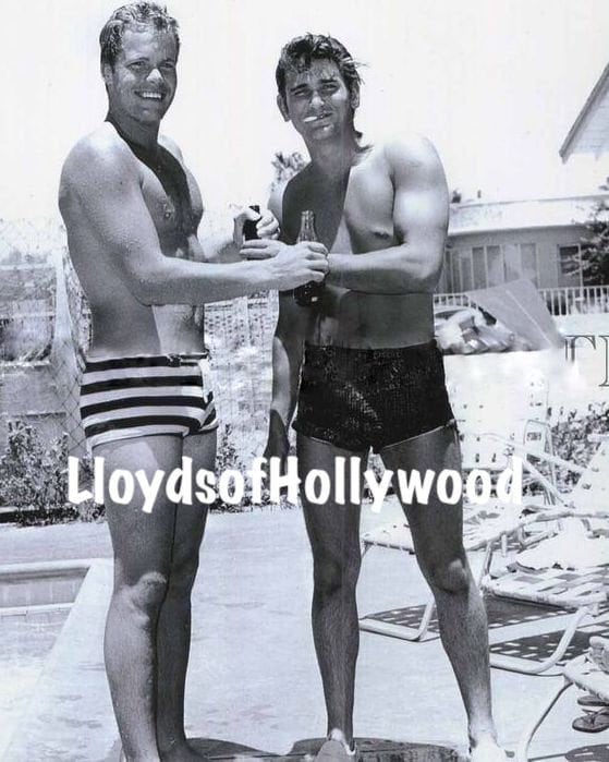 Michael Landon Dough Mcclure Hunks in Trunks Poolside Beefcake ...