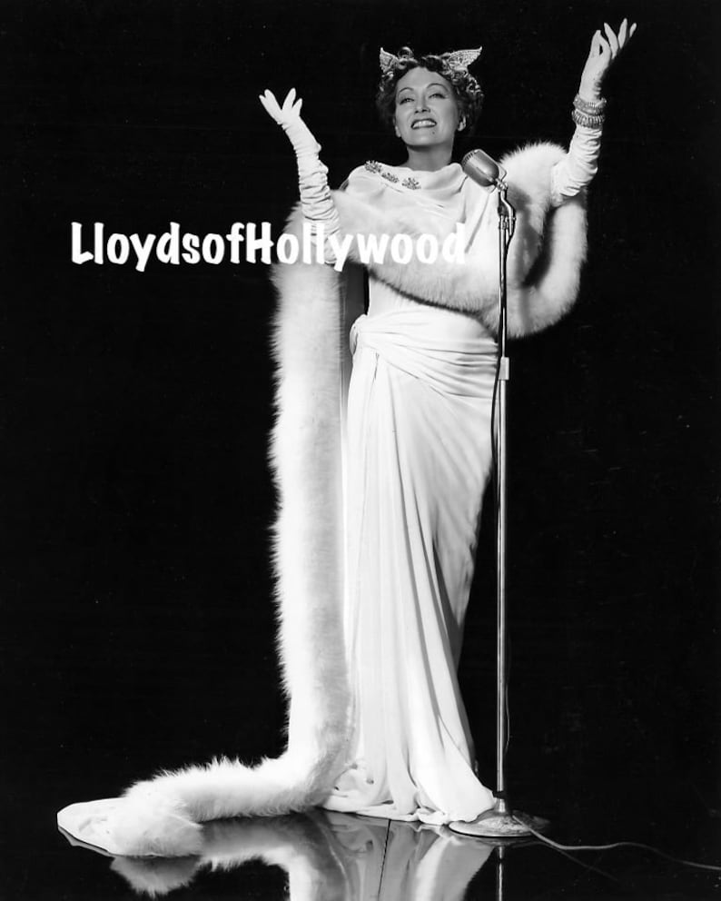 Gloria Swanson Norma Desmond Wearing Edith Head Sunset Blvd - Etsy