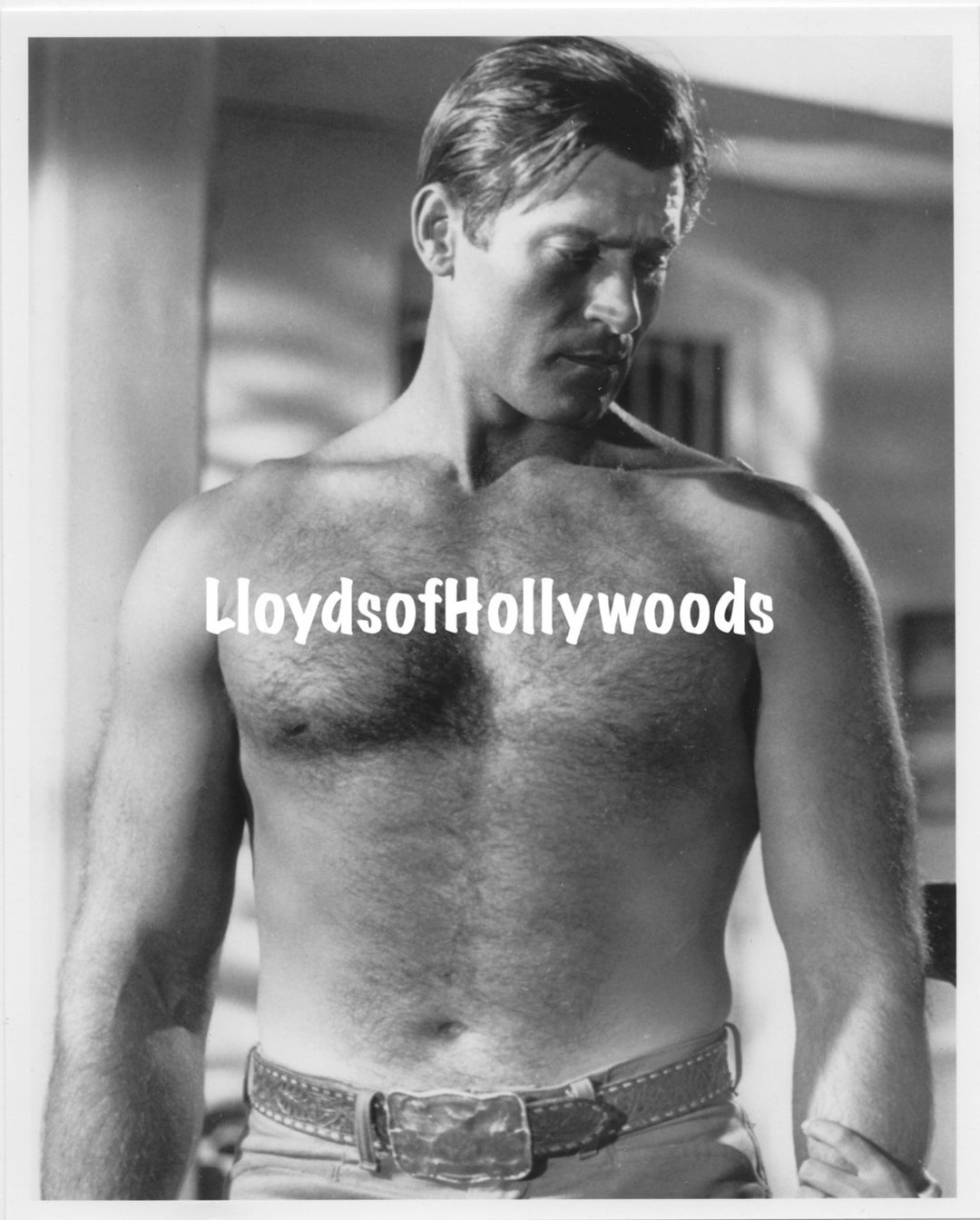 Clint Walker Handsome Muscular Actor Cheyenne Bodie Cowboy TV Movie ...