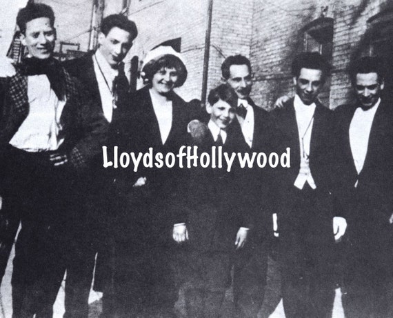 Marx Brothers Whole Family From Left Groucho Gummo Minnie | Etsy