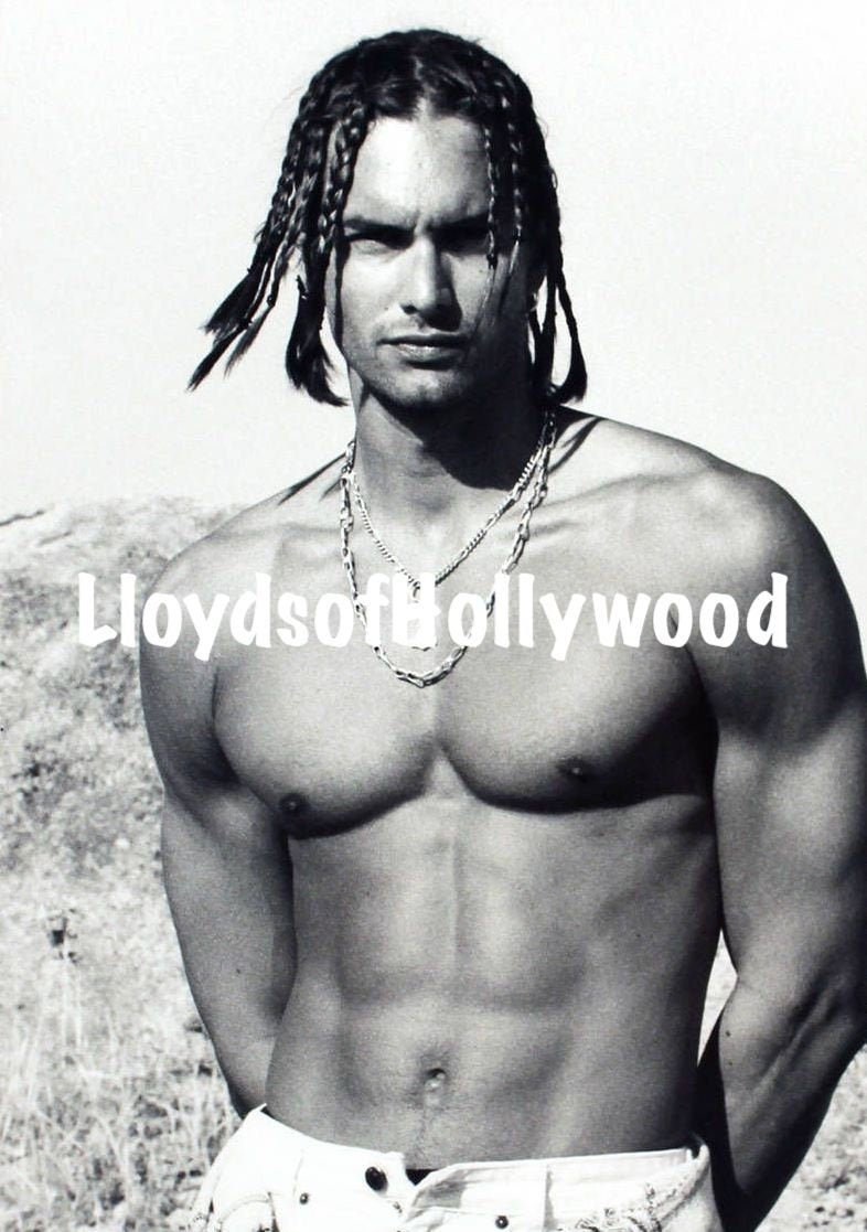 Marcus Schenkenberg Handsome International Model in Hair Brads Hunk ...
