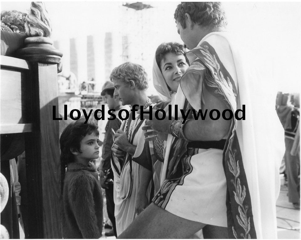 Elizabeth Taylor Cleopatra Richard Burton Liza Todd Roddy Mcdowall ...