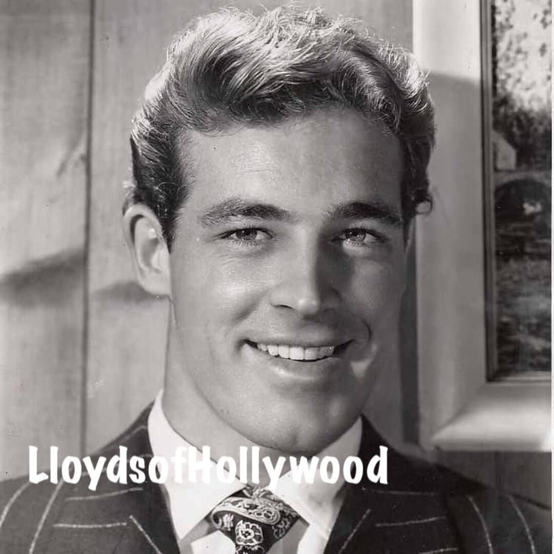 Guy Madison Handsome Hollywood Actor Hunk Photograph 1945 - Etsy