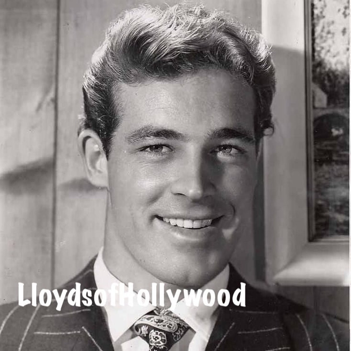 Guy Madison Handsome Hollywood Actor Hunk Photograph 1945 - Etsy
