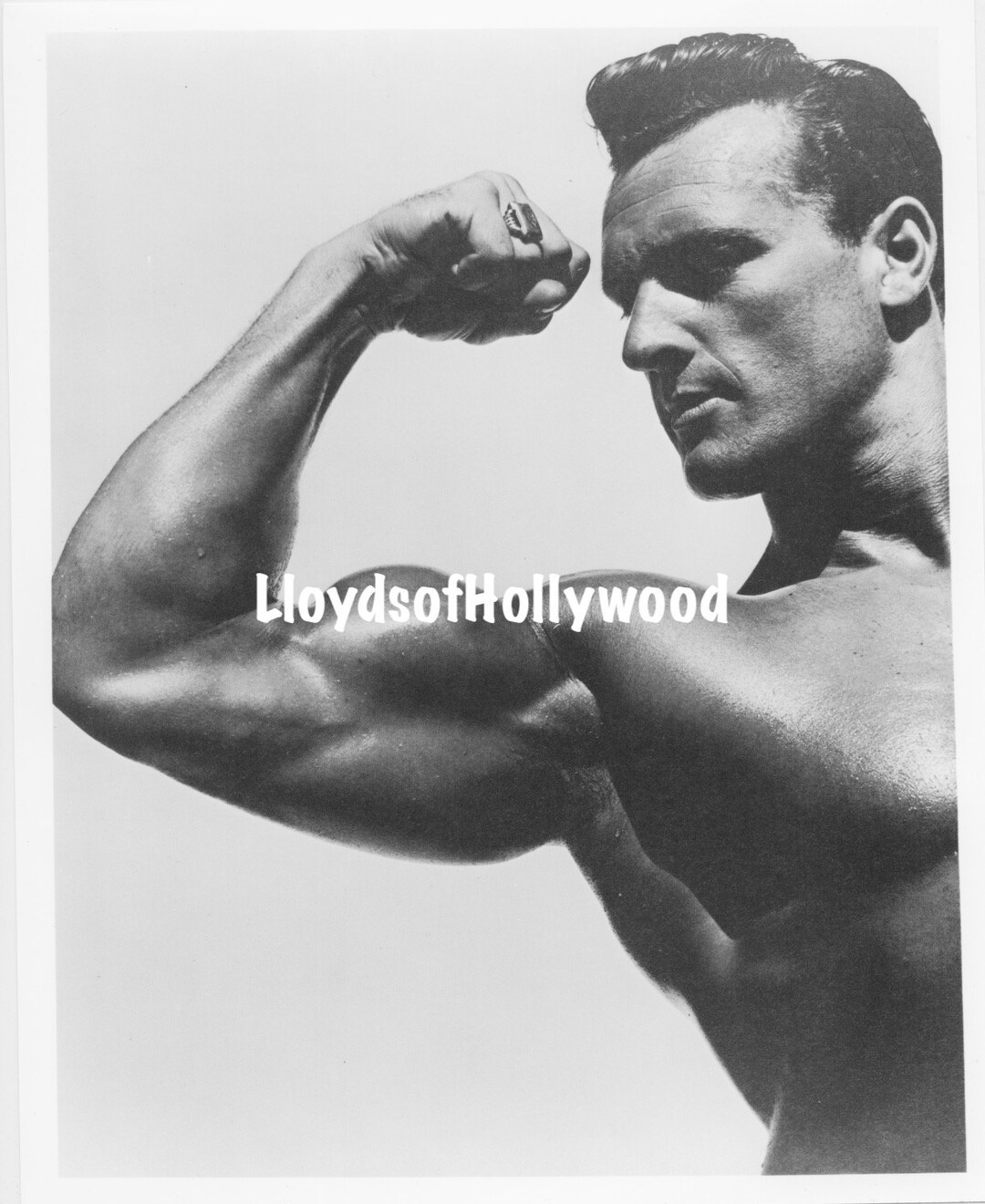 Clarence Ross Physique Bodybuilder Flexing Muscle Beefcake - Etsy Israel