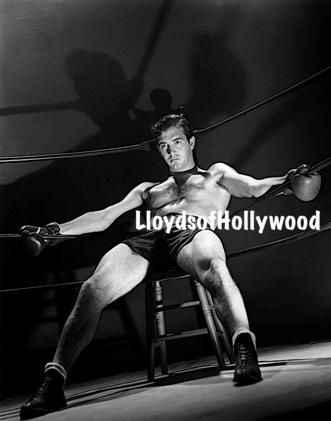 John Payne Boxing Hunk in Trunks Kid Galahad Beefcake Photograph 1939 ...